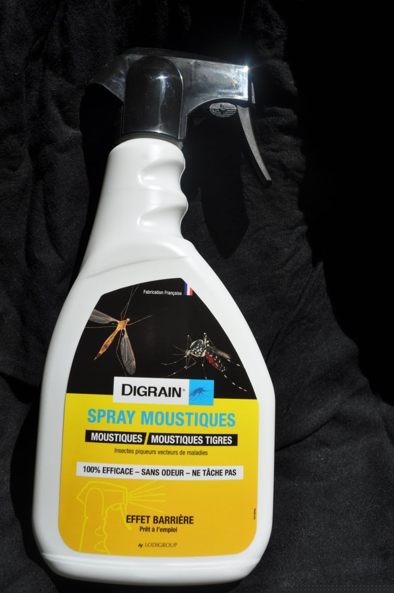 Le spray anti-moustique